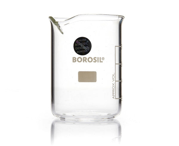 Borosil® Low-Form Glass Beakers with Spout - 5mL - CS/20 – Foxx Life Sciences