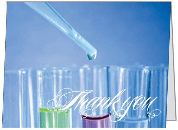 "Test Tube" - Thank You Card