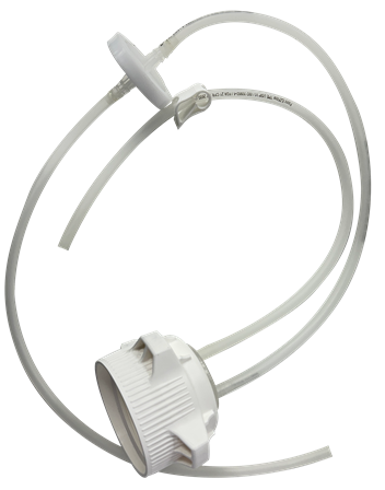 Vactrap™ 2 Cap Assembly, 83B VersaCap, PP, Tubing, for Single Bottle ...