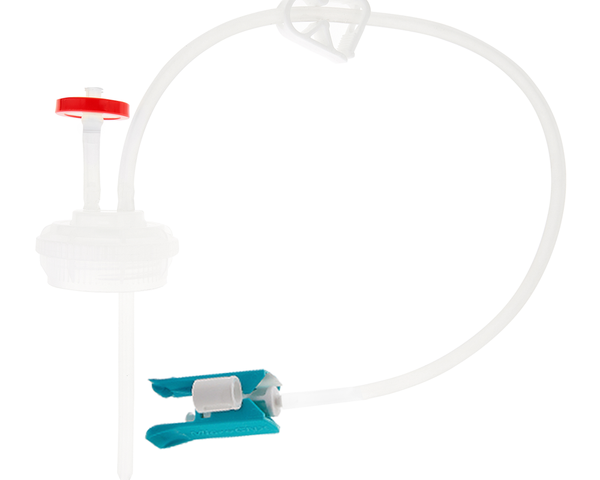 EZCellGene™ GL45 Cap Assembly for 1L Bottle with micro bore Overmolded ...