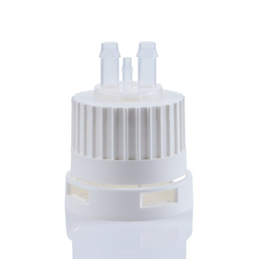 Open Top Tamper Evident VersaCap® 38-430mm with 2x Molded 1/4" and 1x 1 ...