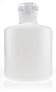 EZBio® Titanium Round Carboy, Polypropylene (PP), 10 Liter, No Spigot ...
