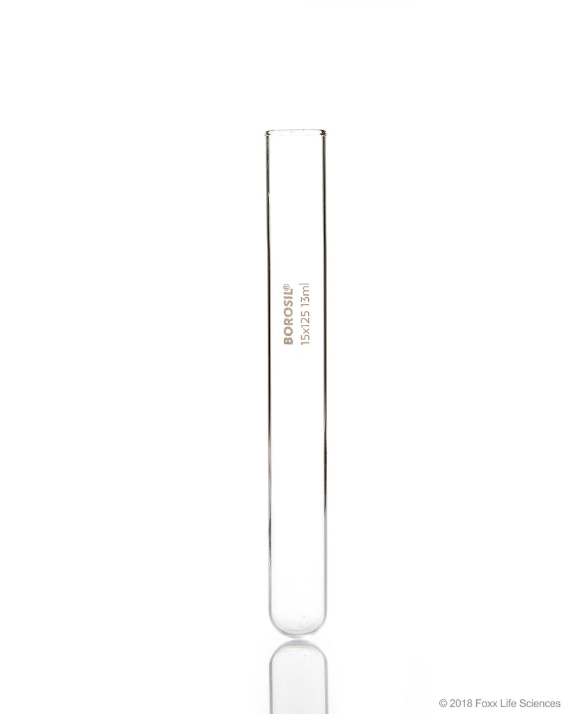 Borosil® Test Tubes without RIM 25*150 Borosilicate 3.3 ISO 4142 55ml ...