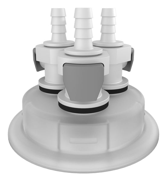 VersaCap® 83B 1/4" HB x3 Adapter Insert | Foxx Life Sciences