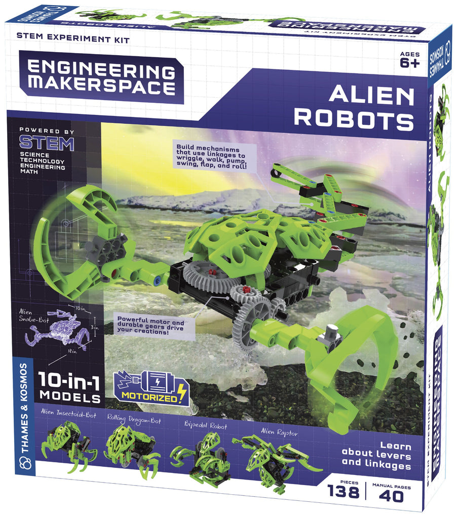 Engineering Makerspace Alien Robots | Foxx Life Sciences