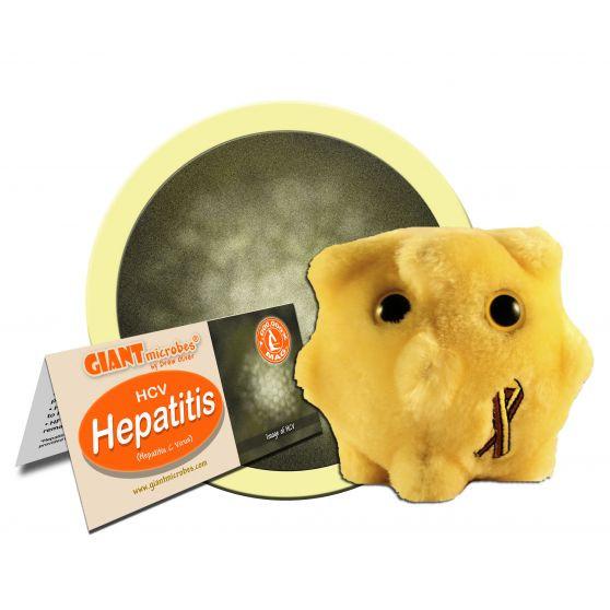 Sweet & Nerdy GIANTmicrobes® Hepatitis Plush Doll – Foxx Life Sciences
